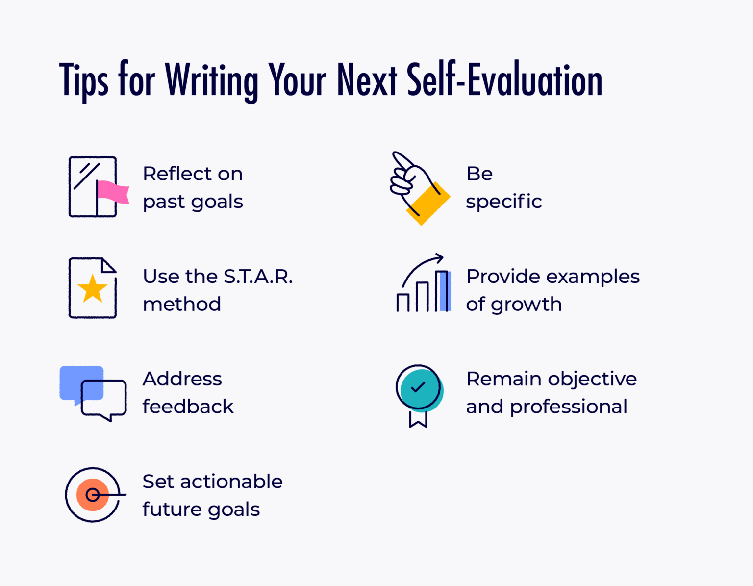How to Write an Authentic and Thorough Self-Evaluation (+112 Examples)